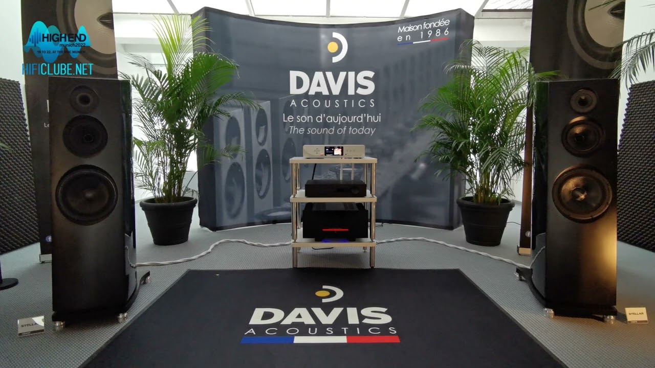High End 2022 Munich - TOPAUDIO - Davis Acoustics Stellar - YouTube