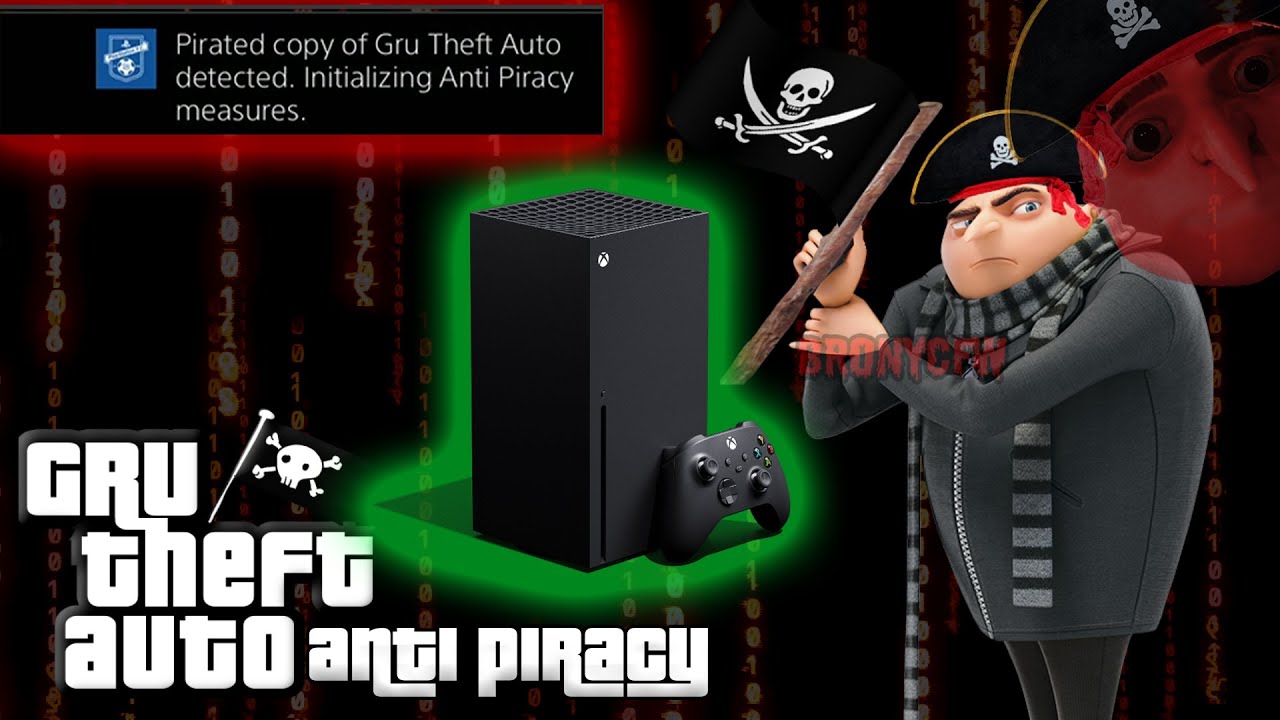 Gru Theft Auto Anti Piracy Screen: GRU TURNS MY PS4 INTO AN XBOX ...