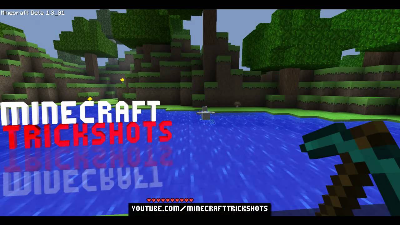 Minecraft Trick Shots Intro - YouTube
