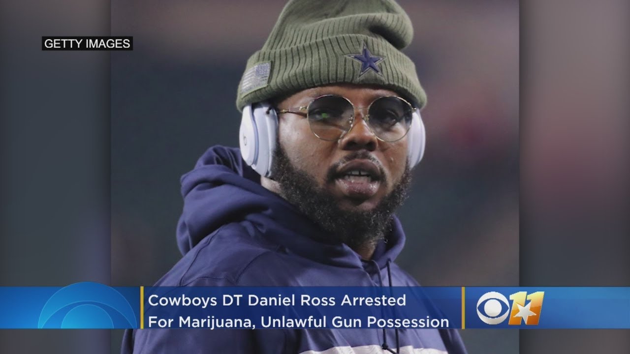 Cowboys DT Daniel Ross Arrested For Marijuana, Unlawful Gun Possession ...