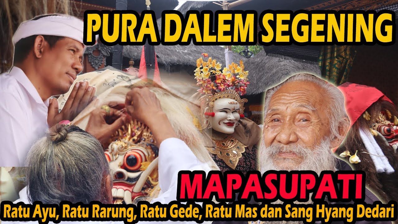Masupati Ratu Ayu Ratu Rarung Ratu Gede Ratu Mas Dan Sang Hyang