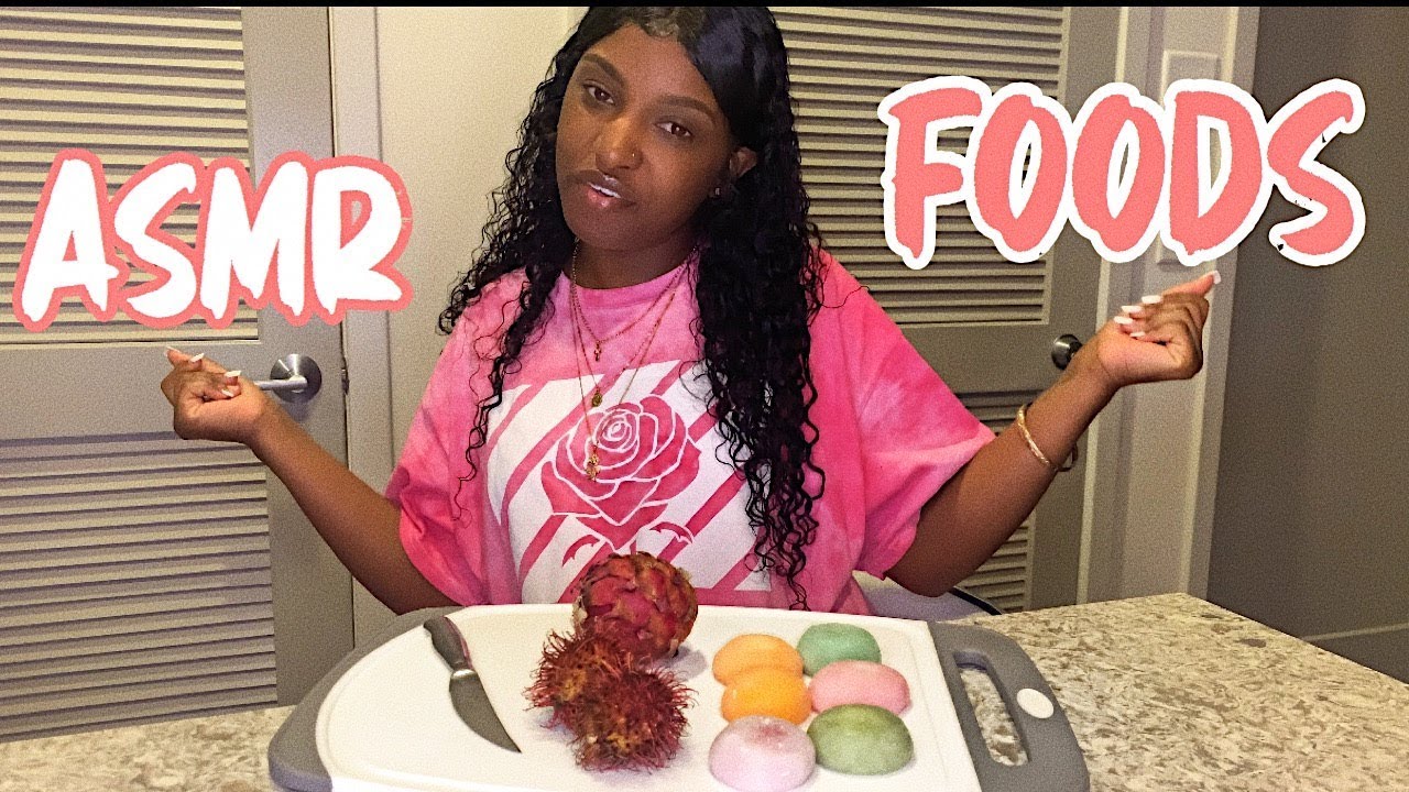 POPULAR ASMR FOODS *reaction* - YouTube