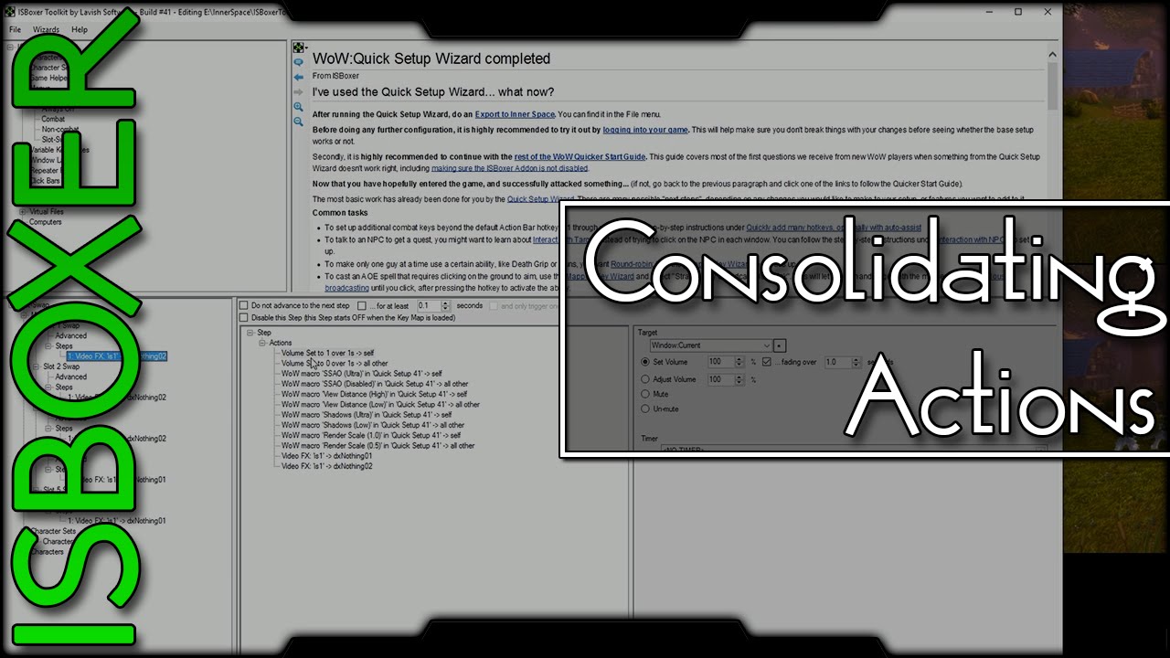 ISBoxer 41 -- Consolidating Actions - YouTube