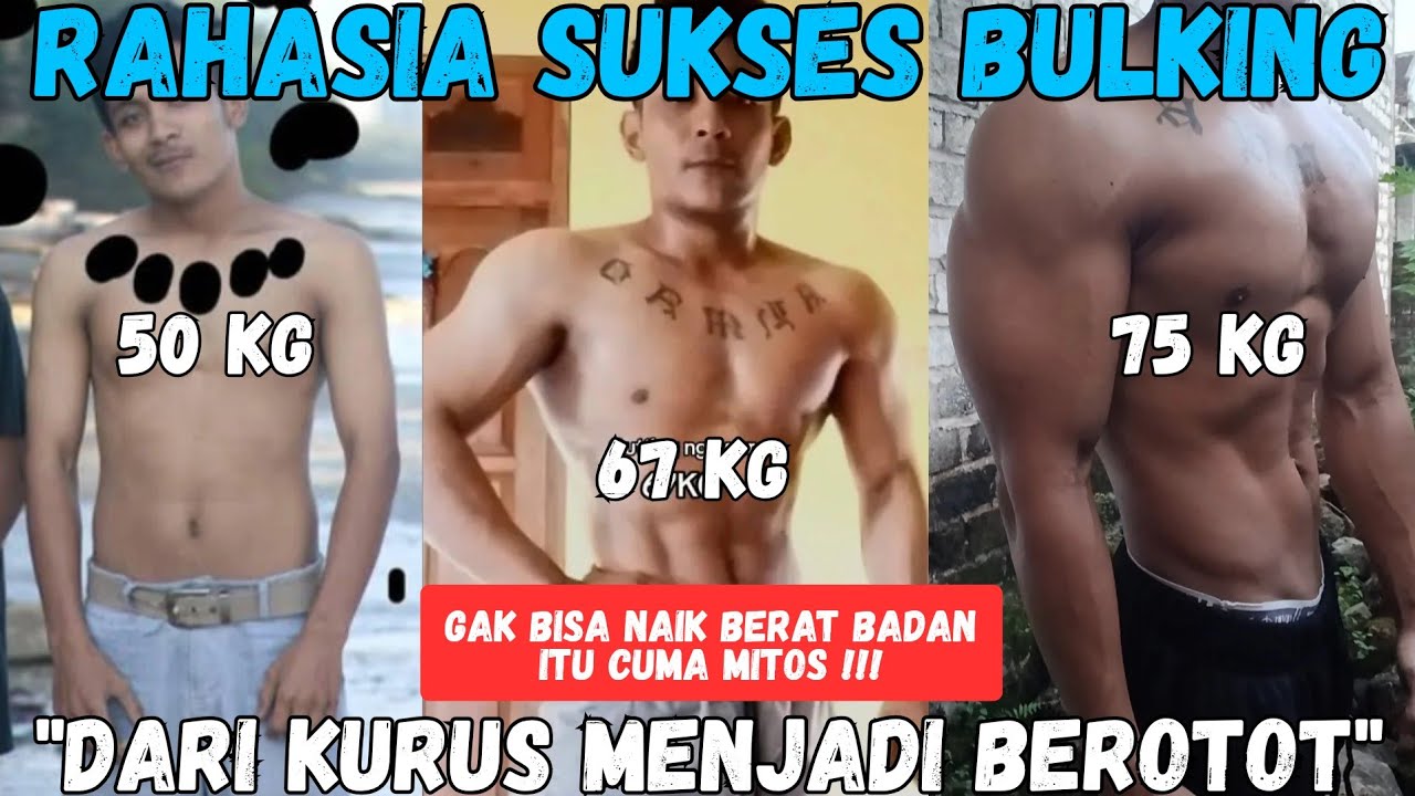 BEGINI CARA BULKING DAN LATIHAN SAAT BULKING YANG BENAR - YouTube