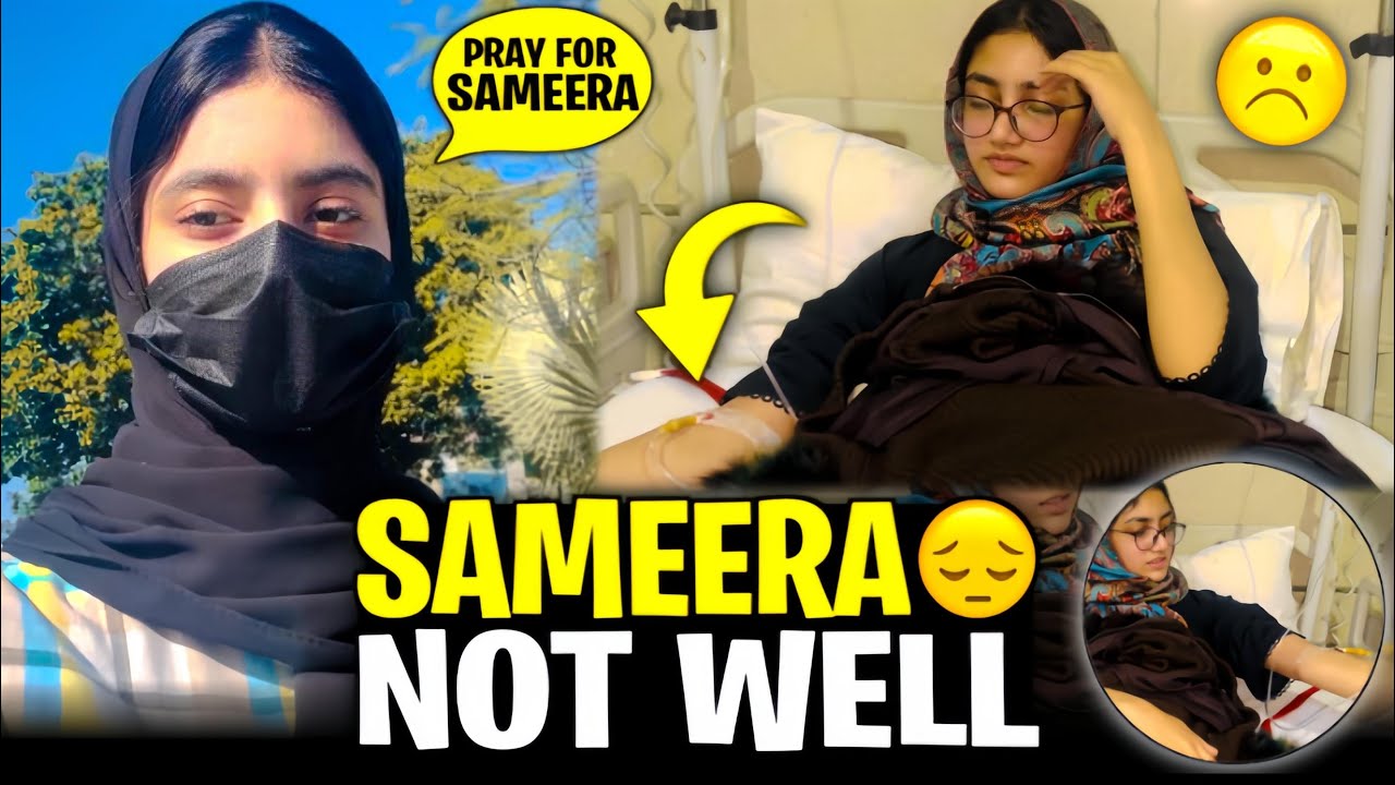 Sameera Or Mama Ki Tabiyat Kharab Hogai🥺😢| Sudden Hospital Jana Pra😓| Malaika Shah Official ...