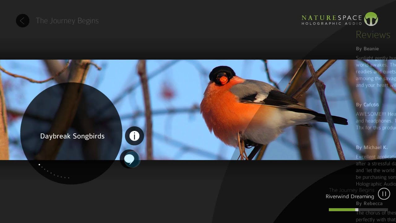 Naturespace Windows 8 Demo - YouTube