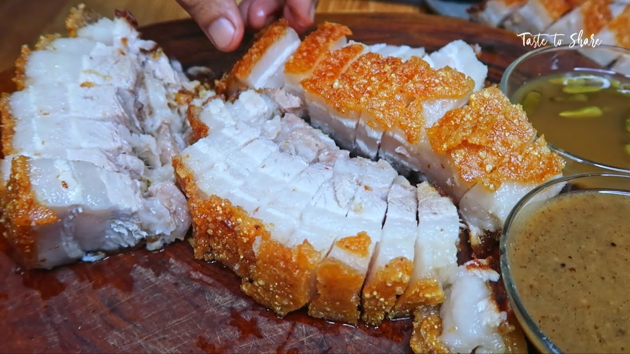 Do not Fry Pork Belly directly SECRET OF COOKING SUPER CRISPY & JUICY PORK BELLY - YouTube