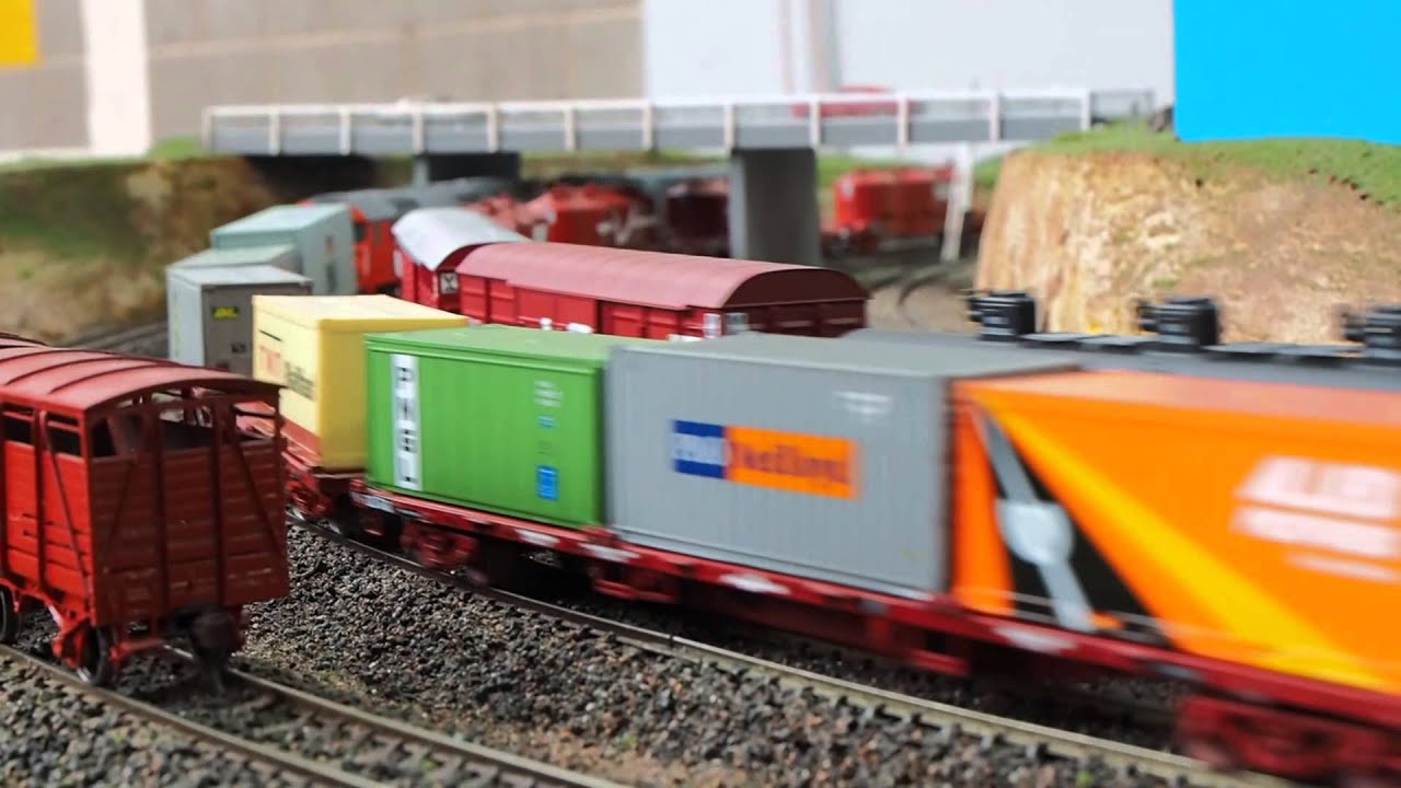 Sunshine Model Railway Club 2015 Exhibition - YouTube