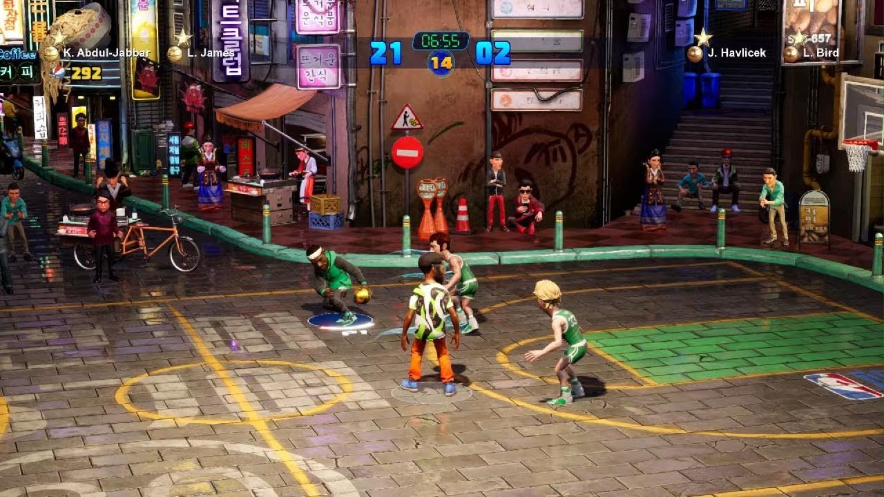 NBA 2K Playgrounds 2: OUR KING LEBRON JAMES DUNKS IN THE NEON LIGHTS ...