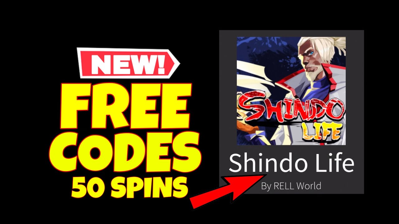 SL2 *NEW* FREE CODES SHINDO LIFE by @RellGames gives 50 FREE Spins ...