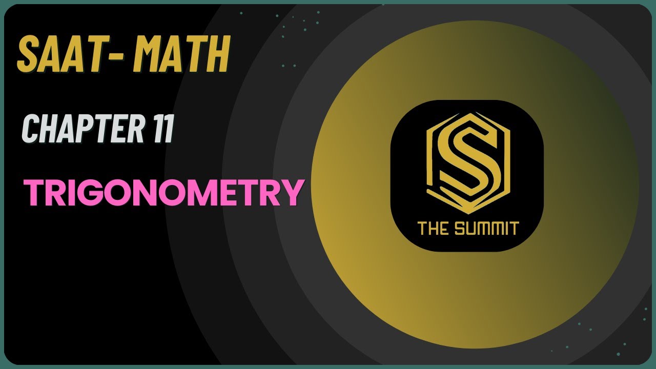 Chapter 11 Trigonometry part 1 - YouTube