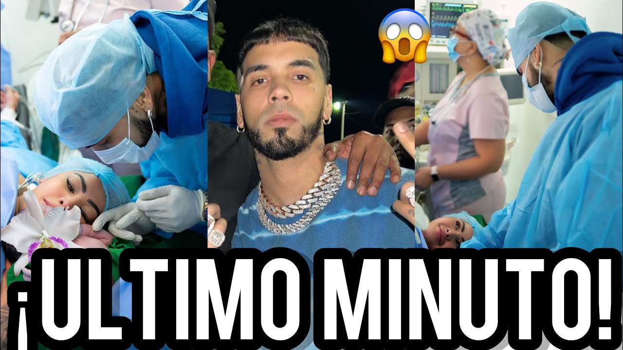 ANUEL AA SE VUELVE LOCO CON EL NACIMIENTO DE SU BEBE CATTLEYA 😱 YAILIN ...