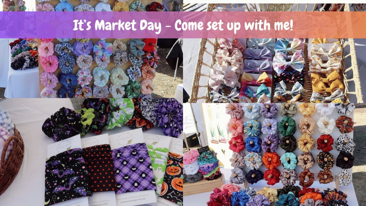 Its Market Day | Setup for the local famer's market with me - Vlog 52 ...