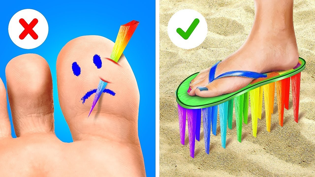 THE BEST SUMMER TRAVEL HACKS AND IDEAS FOR DIY GADGETS || Cool ...