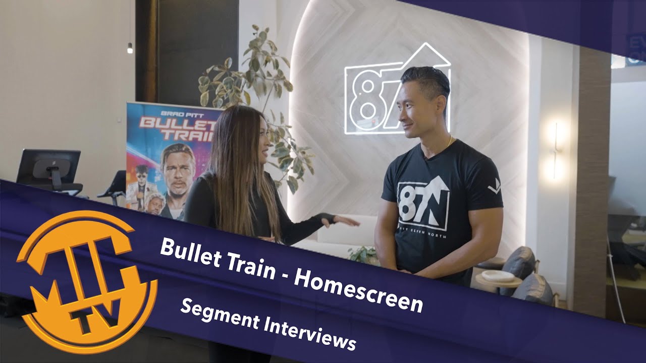 Bullet Train - Blu Ray Release: Interviews With the Cast and Scenes From the Movie - YouTube