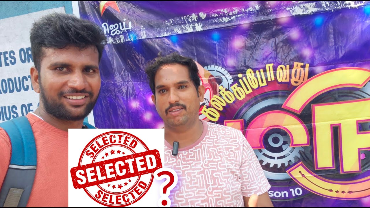 KPY Season 10 Chennai Audition Selected or Not | Vijay TV KPY Audition ...