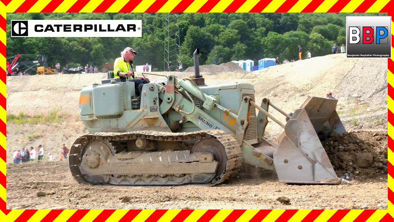 Caterpillar 951 Track Loader from 1972 - Weiach Historik, Switzerland ...