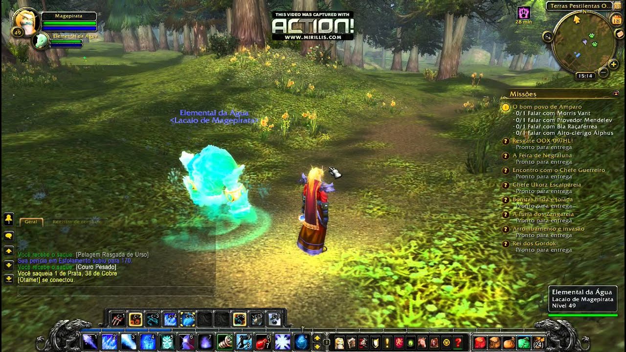 World of Warcraft Brasil Gameplay - Mago Gélido - YouTube