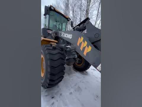 XCMG ZL40 RU берём замеры для системы СРС / SRS ( Ride Control) стабилизации ковша - YouTube