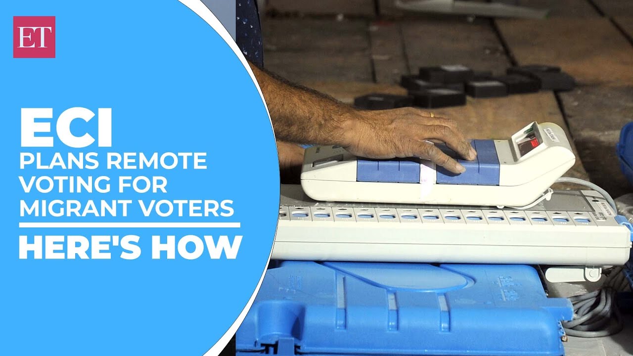 Watch: ECI plans remote voting for migrant voters; here's how - YouTube