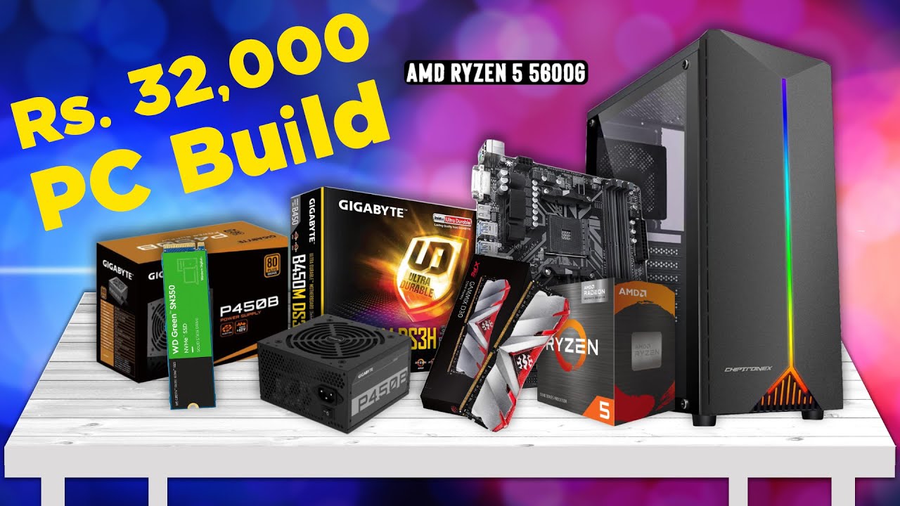 Rs 32000 PC Build Gaming and Editing PC 2022 | Under 32K Gaming PC ...