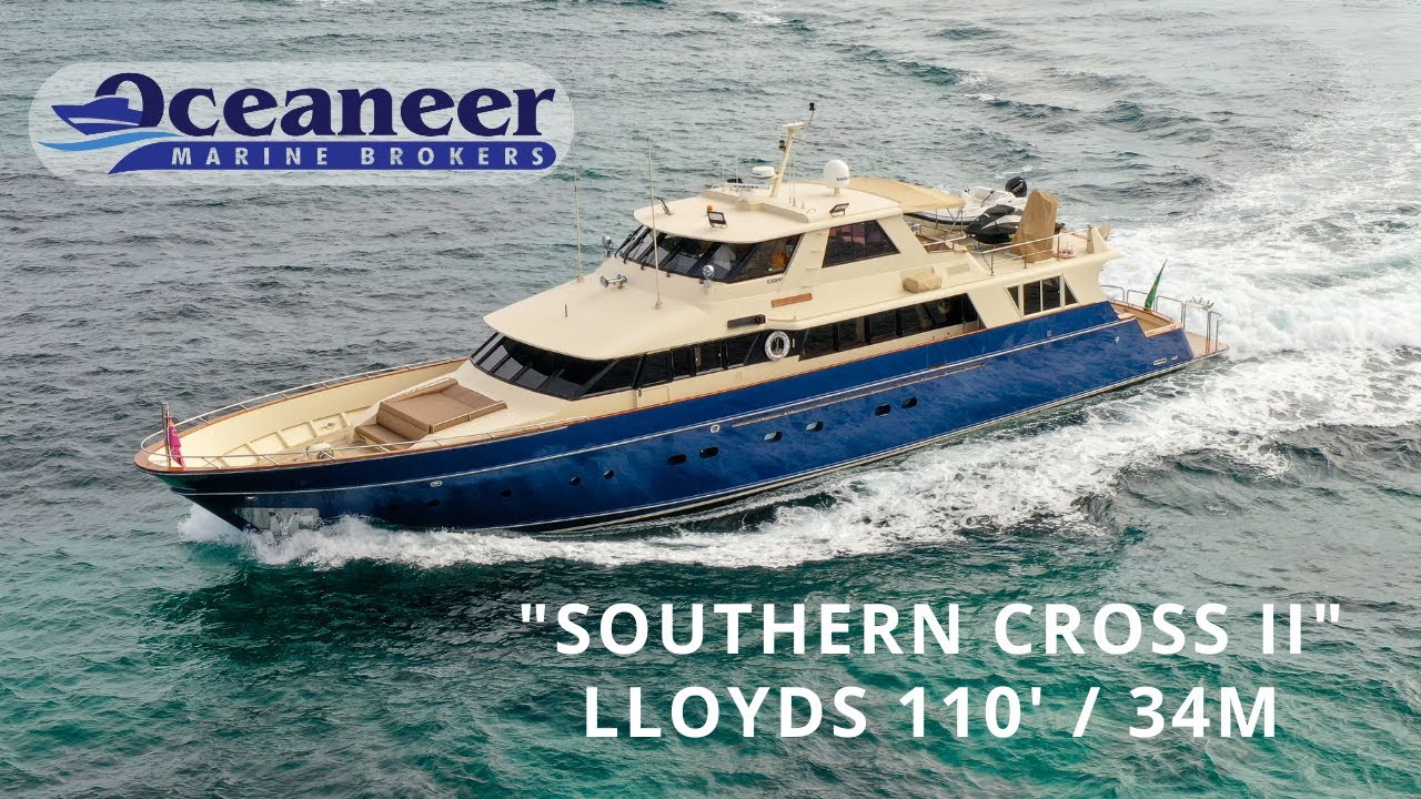 "Southern Cross II" Lloyds Ships 110 Motor Yacht (Ex-Alan Bond) - FOR ...
