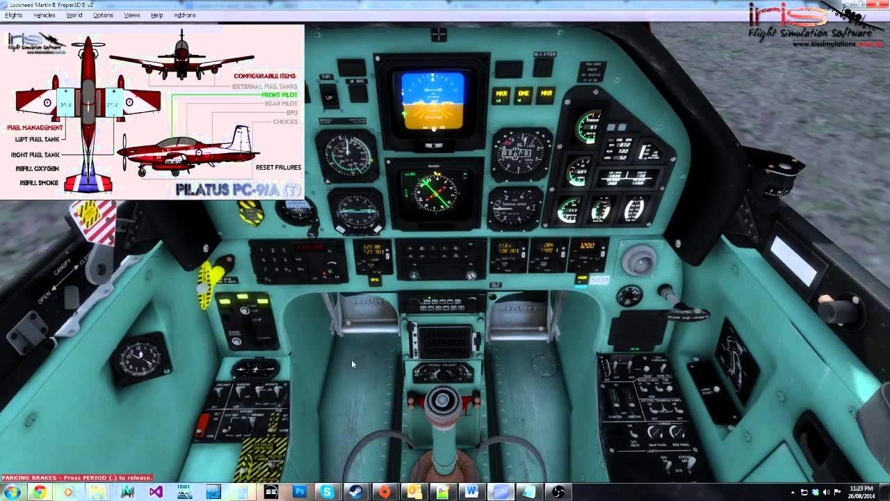 IRIS Flight Simulation Software PC-9/A Advanced Dev Blog 2 - Updated ...