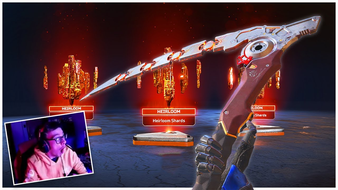 I got my first Heirloom Shards - Apex Legends - YouTube