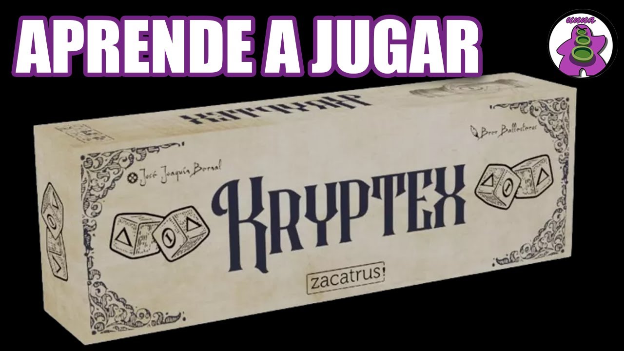 KRYPTEX - Cómo se juega - TUTORIAL - Juego de Mesa - unna - YouTube