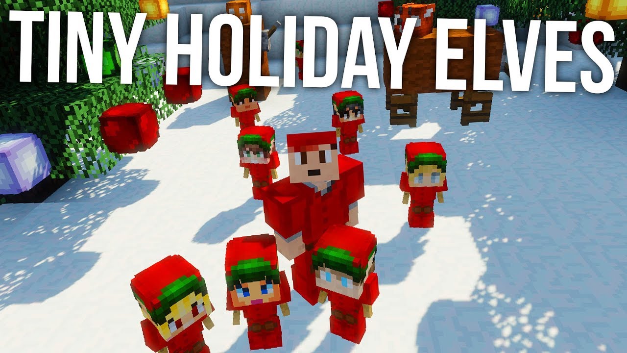 How To Make Holiday Elves in Minecraft - YouTube