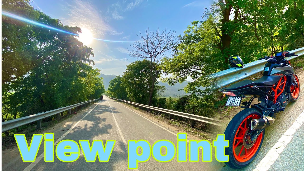 Village rood view ️ afternoon ride with Duke 390 - YouTube