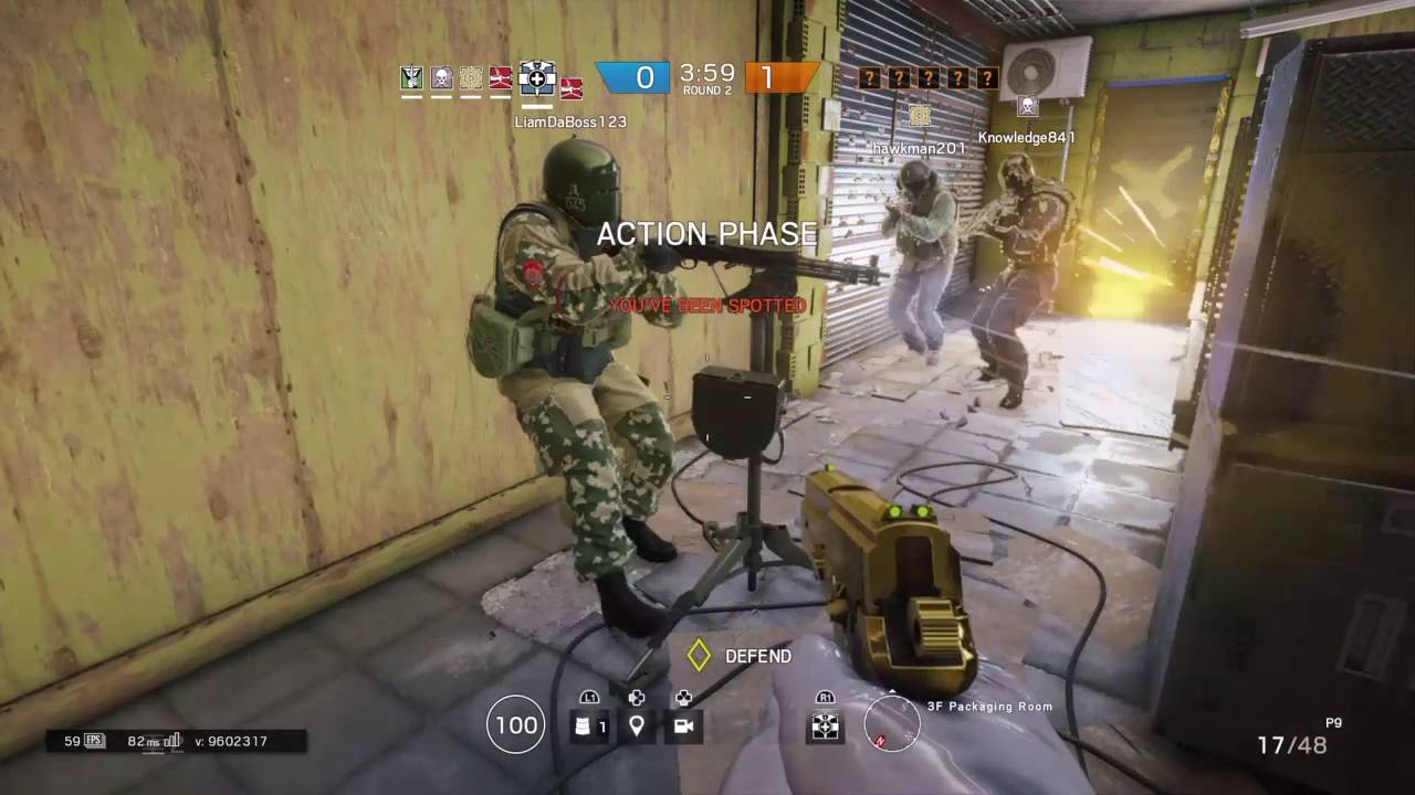 Rainbow 6 Tachanka dance! - YouTube