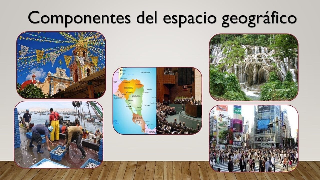 PRIMER CLASE GEOGRAFÍA. COMPONENTES GEOGRÁFICOS - YouTube