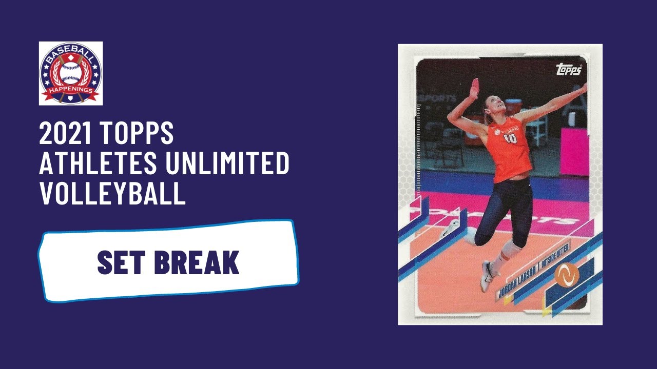 2021 Topps Athletes Unlimited Volleyball Set Break | Autographs and ...