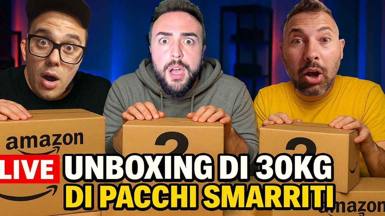 📦LIVE | APRIAMO 30KG DI PACCHI SMARRITI - GIOVEDI' 12/06 ore 20:30 I ...