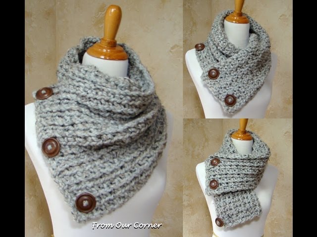 Scarves With Buttons