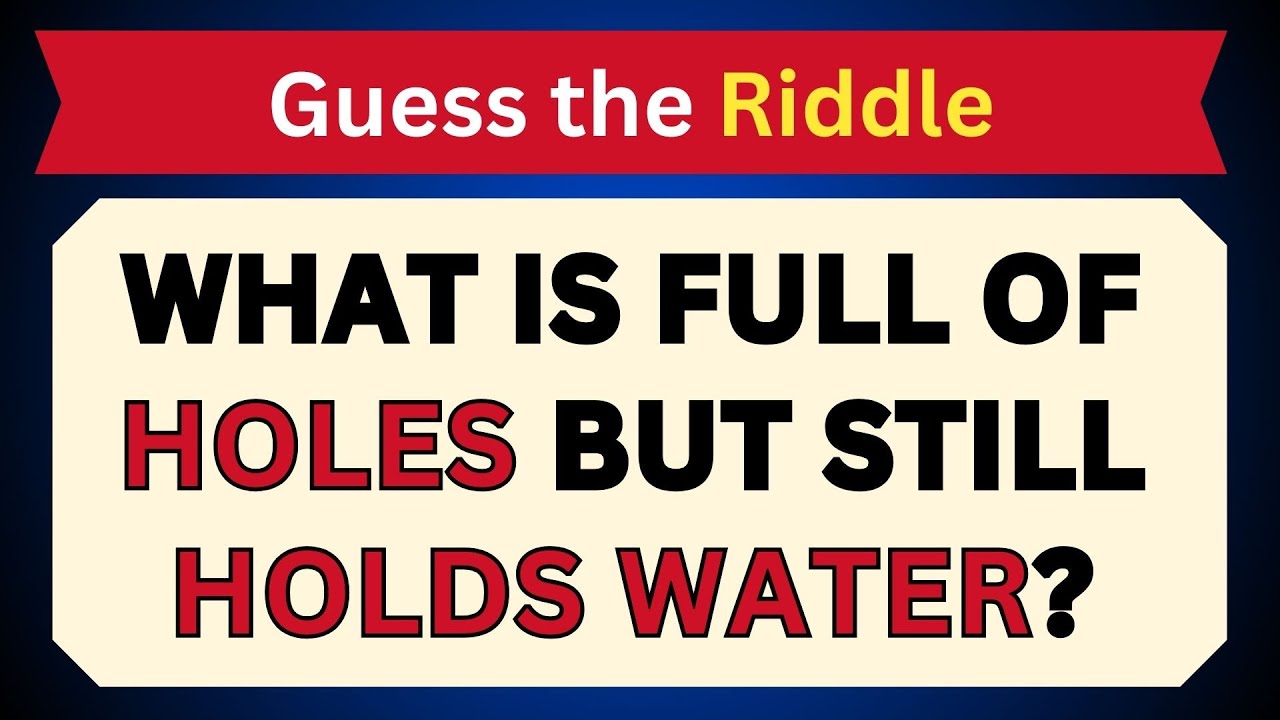 Riddles Challenge | Genius can solve it #riddles in English with ...