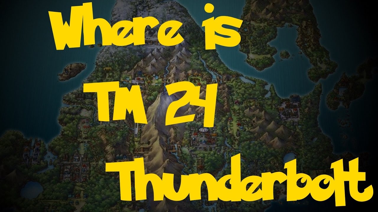 Where Is: TM 24 - Thunderbolt (Location 2) (Pokemon Diamond/Pearl ...