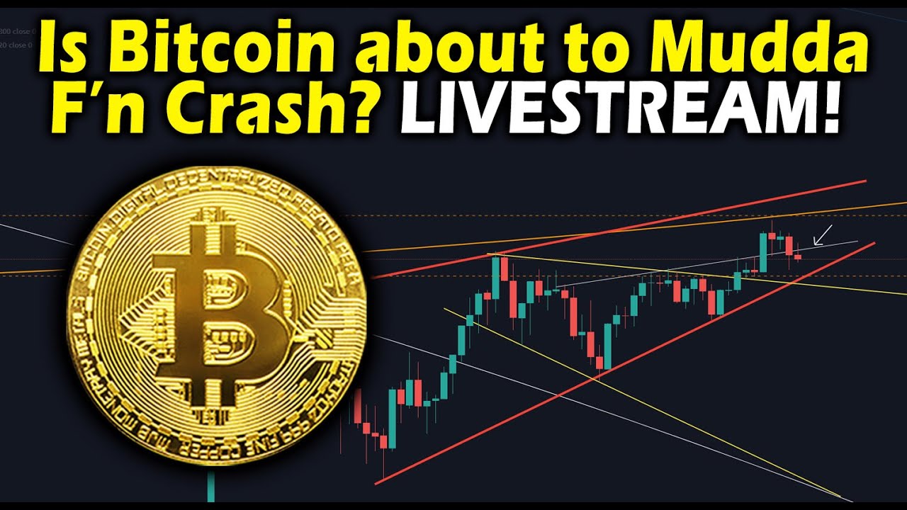 Is Bitcoin about to CRASH Livestream! BTC Price starts dropping if ...