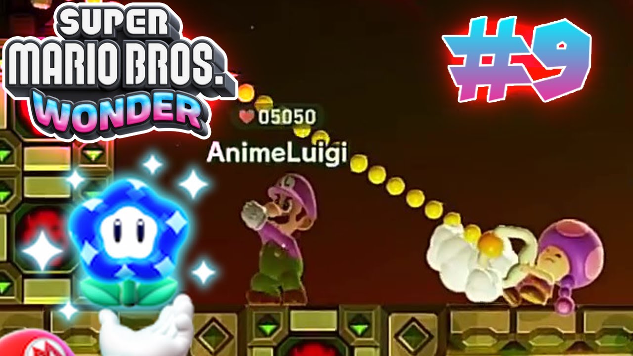 Super Mario Bros. Wonder (4 Player Online w/ Friends) Part 9 | [LSF ...