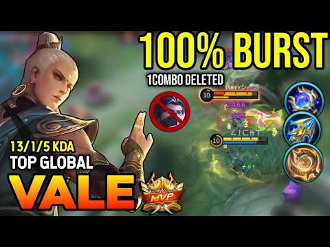 VALE BEST BUILD 2023 | TOP GLOBAL VALE GAMEPLAY | MOBILE LEGENDS - YouTube