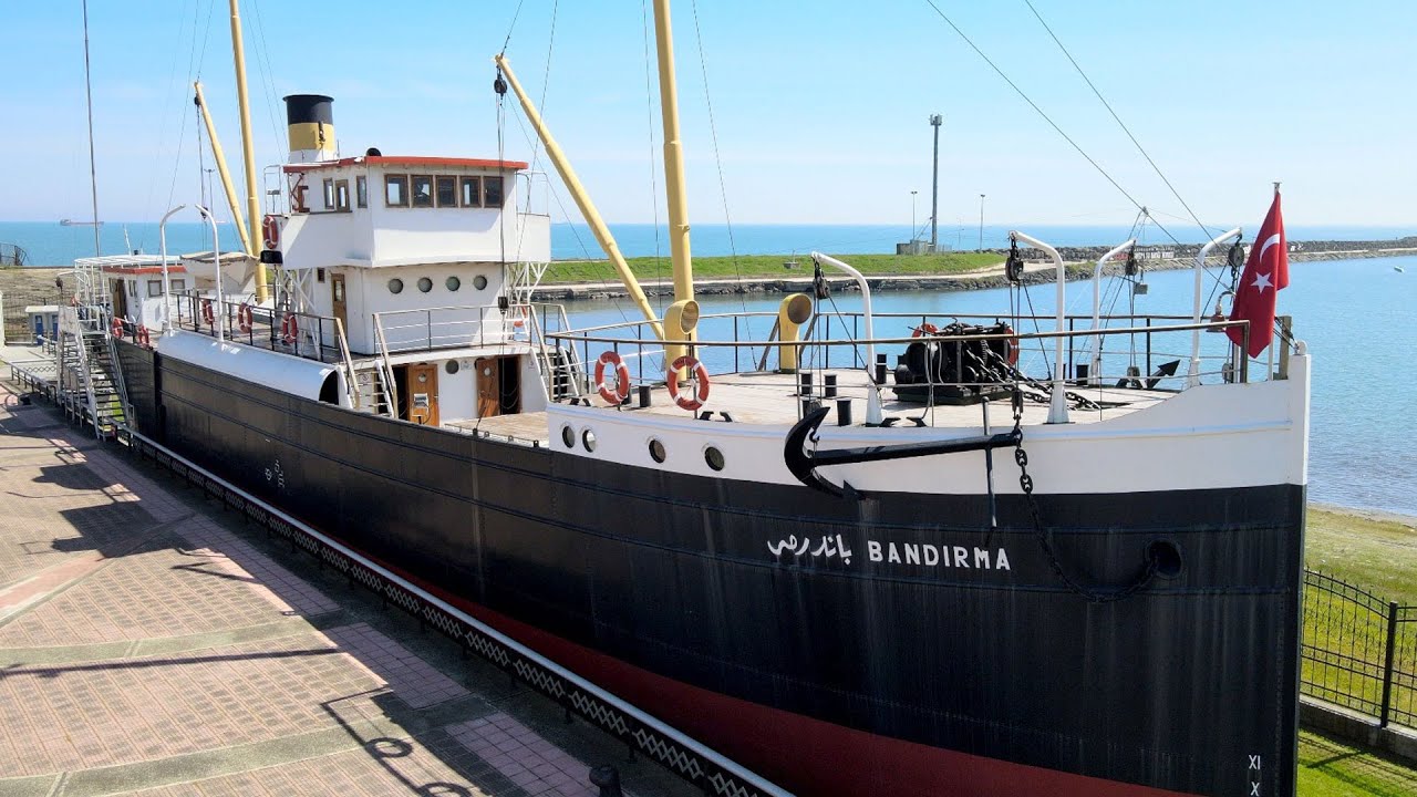 Bandırma Gemi Müze'yi 4,5 ayda 45 bin kişi ziyaret etti - YouTube