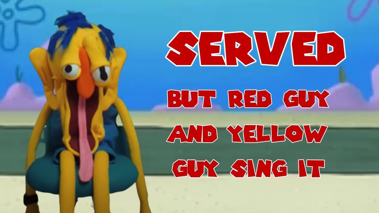 (UTAU COVER) Served but yellow guy and red guy sing it - YouTube