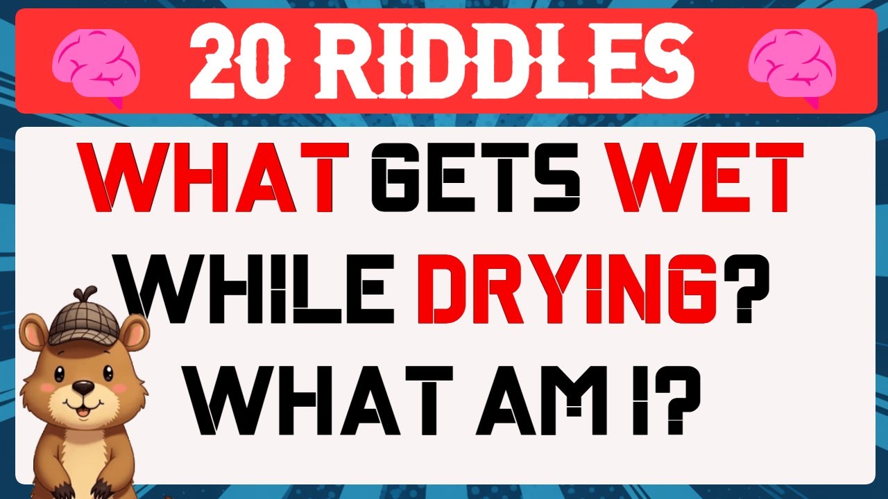 Riddles in English with Answers 🧠 | Can You Solve These 20 from Easy to ...