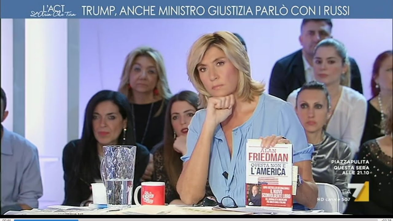 Friedman a "L'aria che tira" - 02 marzo 2017 - YouTube