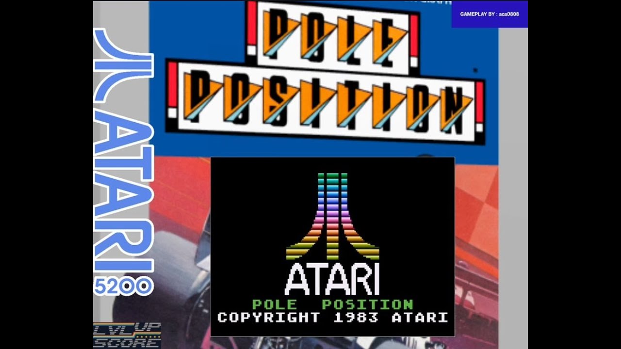 ATARI 5200 # POLE POSITION (ATARI , 1983.) # 56.500 PTS. # MALIBU GRAND ...