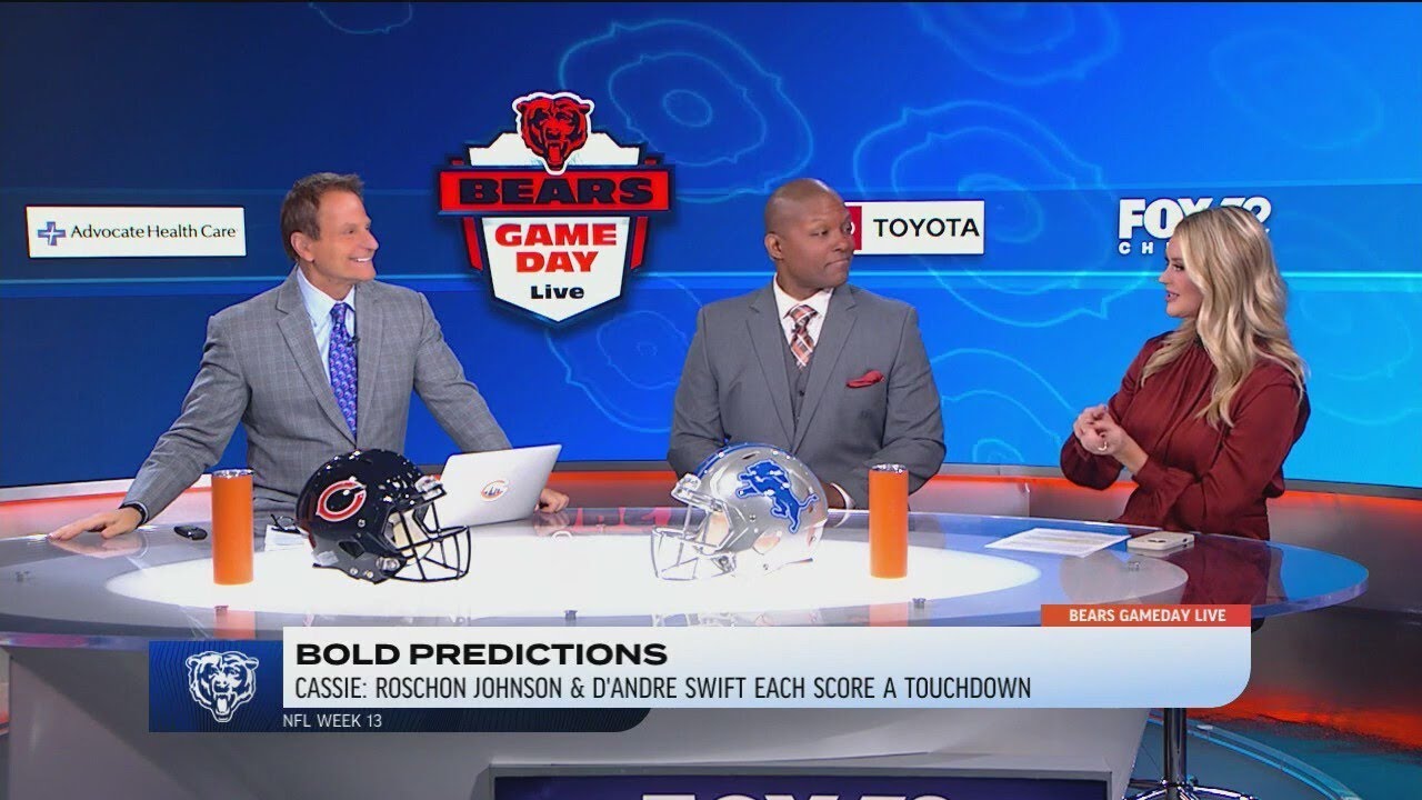 Bears Game Day Live: Bears-Lions bold predicitons - YouTube