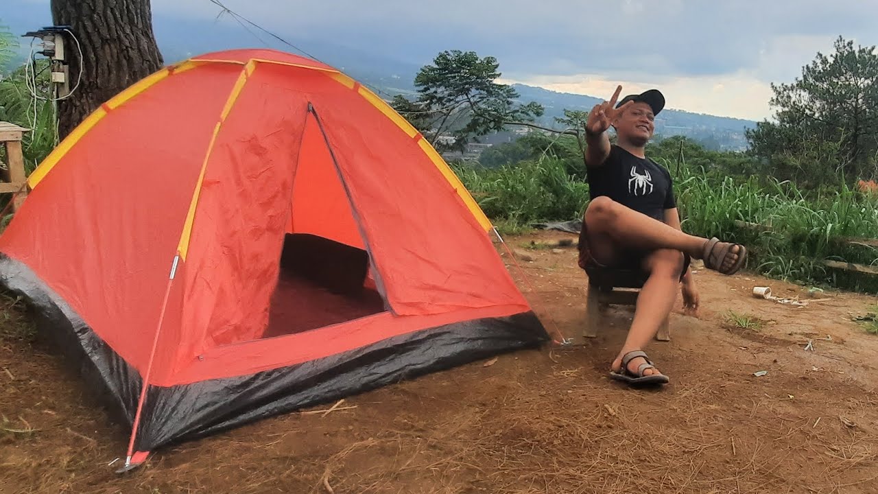 Solo Cemping Pucak Bogor Bukit Gunder - YouTube