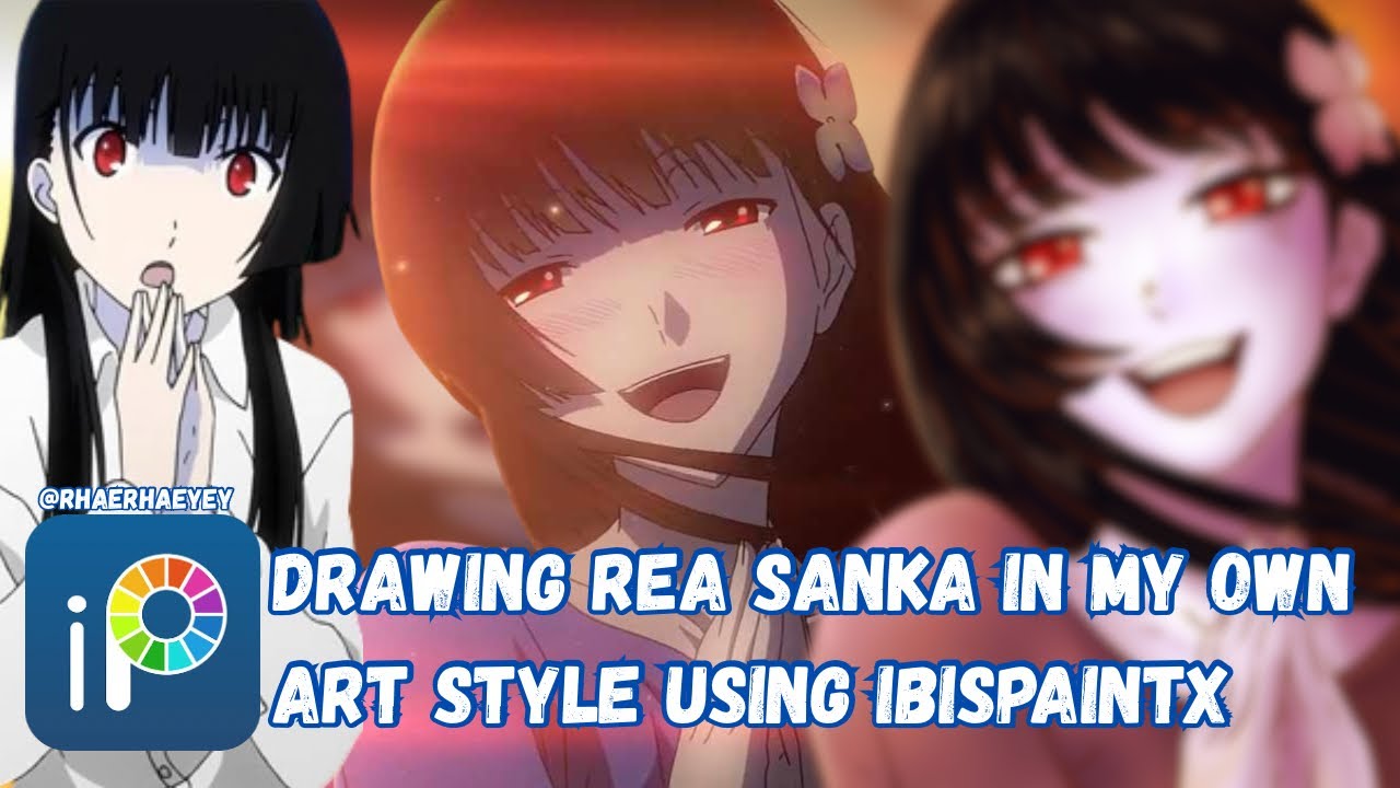 IBISPAINT X SPEED DRAWING: Rea Sanka from the anime “Sankarea: Undying ...