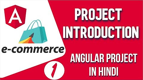 Angular project in Hindi from scratch | e-commerce project - YouTube